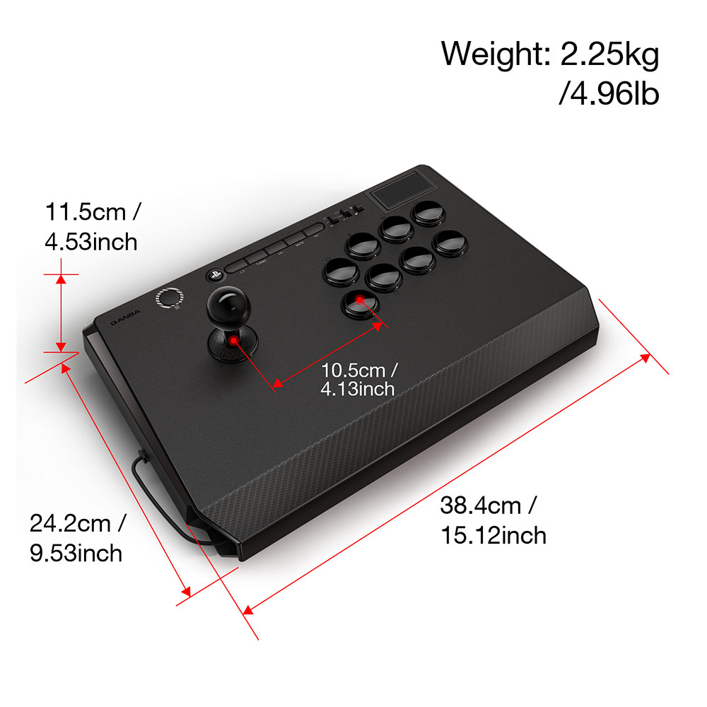 Qanba Titan Wired Fight Stick - PC - EB Games Australia