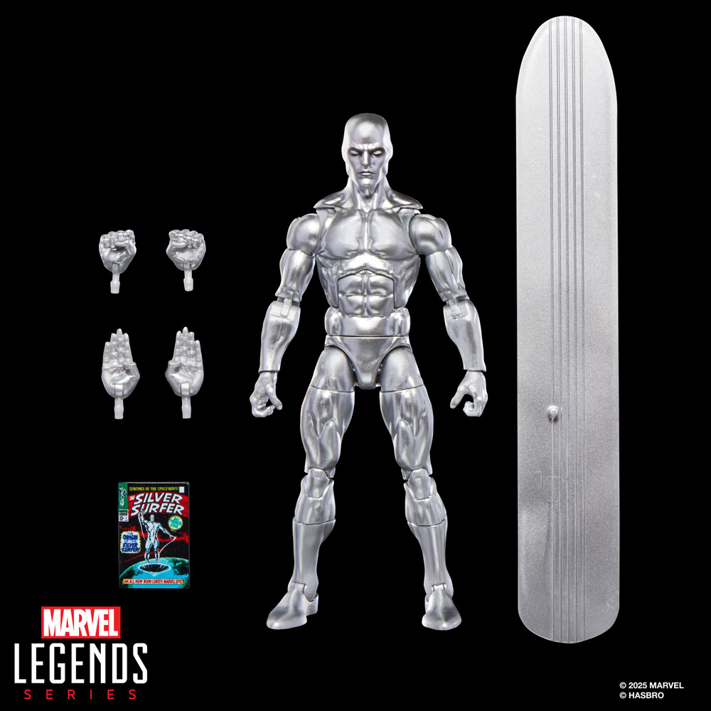 Marvel - Fantastic Four - Marvel Legends Series Silver Surfer Action ...