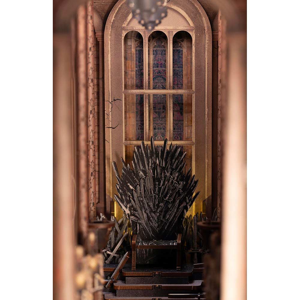 House of The Dragon - Iron Thrones 1/24 Scale Book Nook Model Kit ...