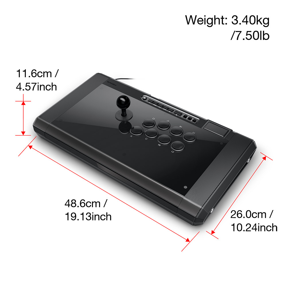 Qanba Obsidian 2 Wired Fight Stick - PC - EB Games Australia