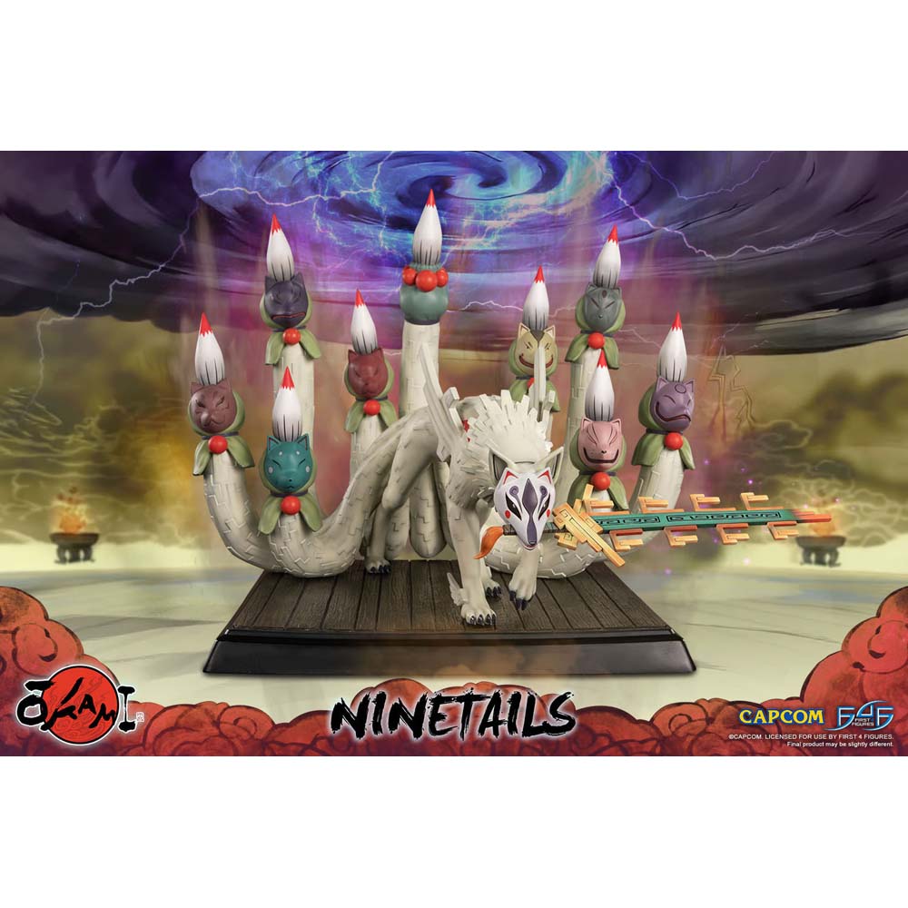 Ōkami - Ninetails Statue - Toys and Collectibles - EB Games Australia
