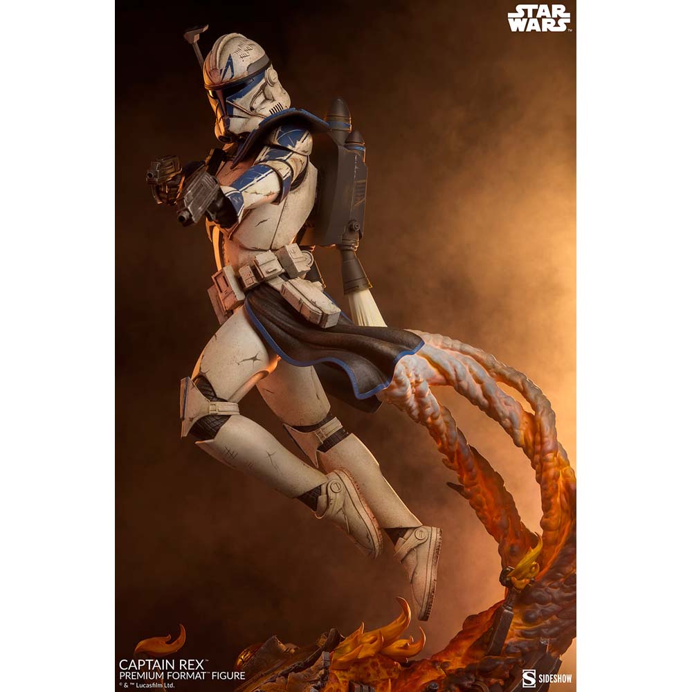 Star Wars The Clone Wars Captain Rex 27 Premium Format Statue Toys Gadgets ZiNG Pop Culture