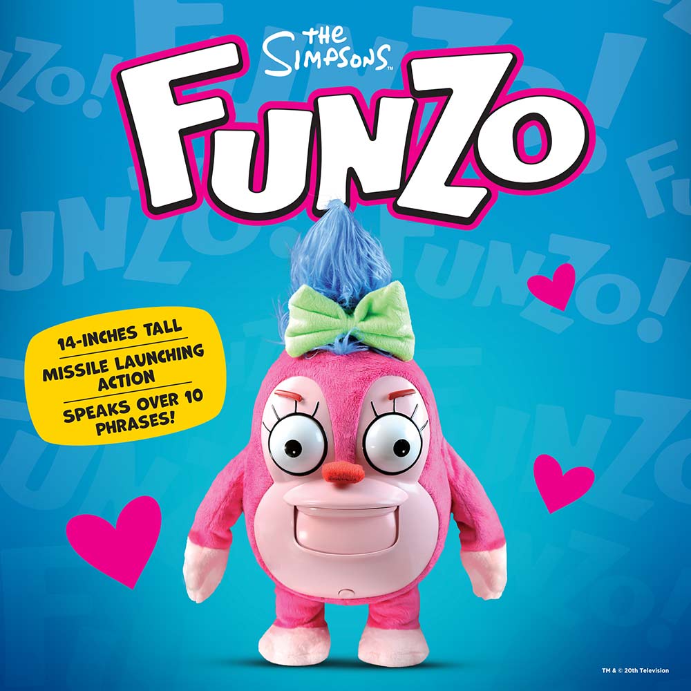 The Simpsons - Funzo 14" Talking Plush - Toys and Collectibles - EB ...