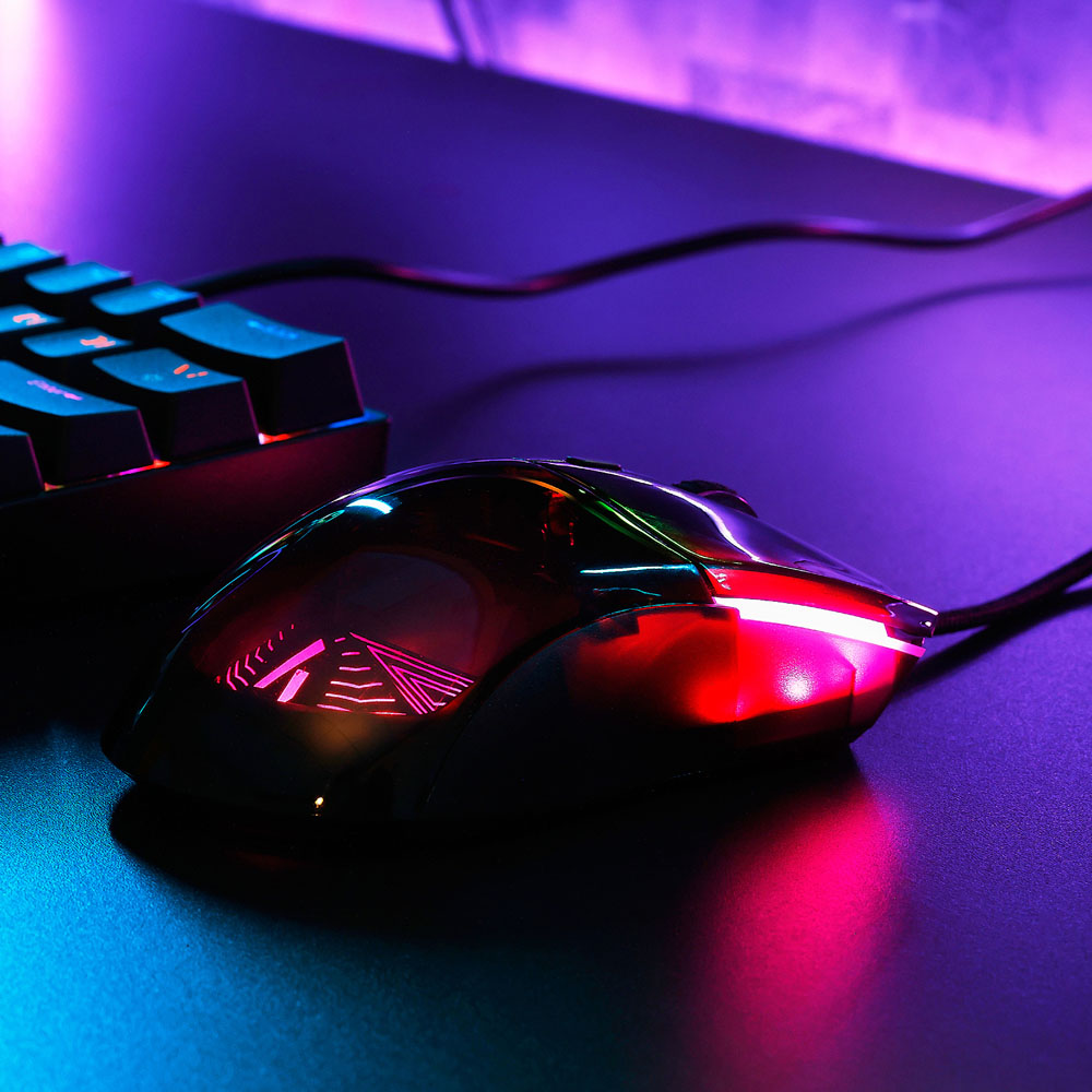 4Gamers - Light Up 3D Gaming Mouse - PC - EB Games Australia