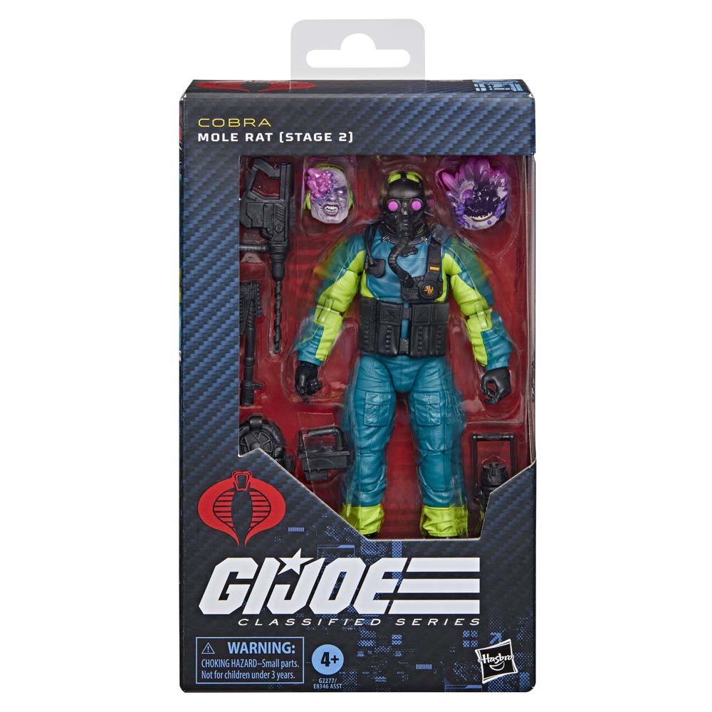 G.I. Joe - Classified Series #190 - Mole Rat (Stage 2) 6" Action Figure ...