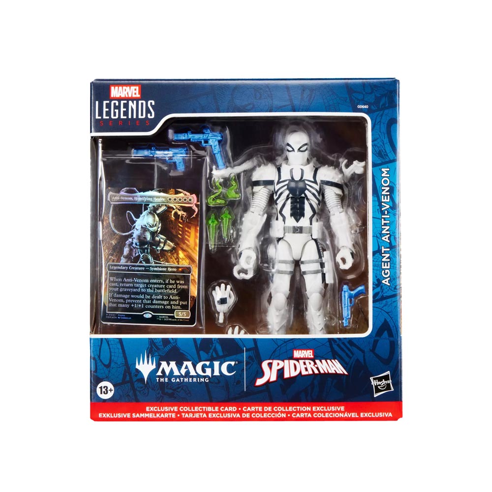 Marvel Legends Series - Magic: The Gathering Agent Anti-Venom Action ...