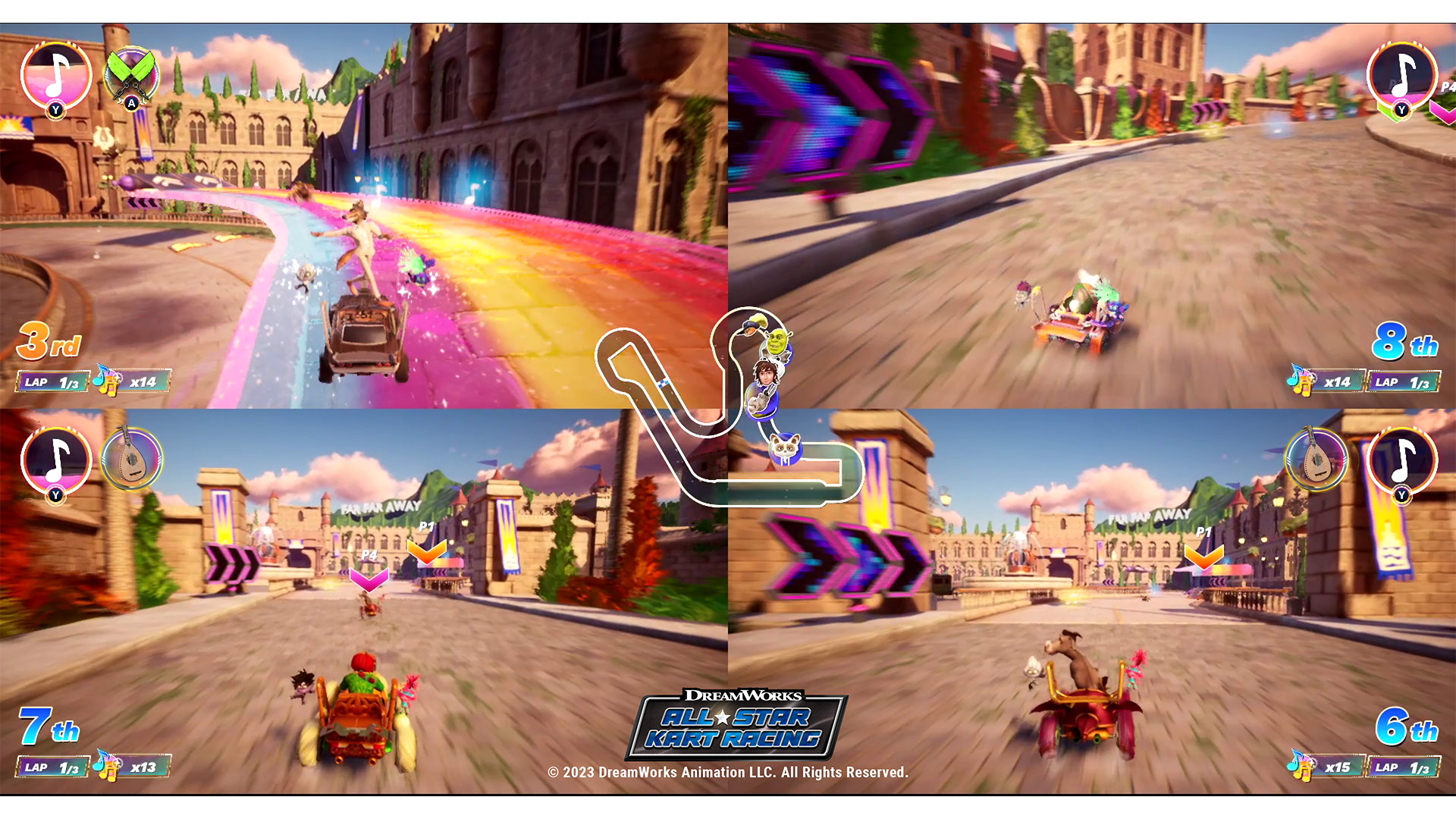 DreamWorks All-Star Kart Racing - PlayStation 5 - EB Games New Zealand