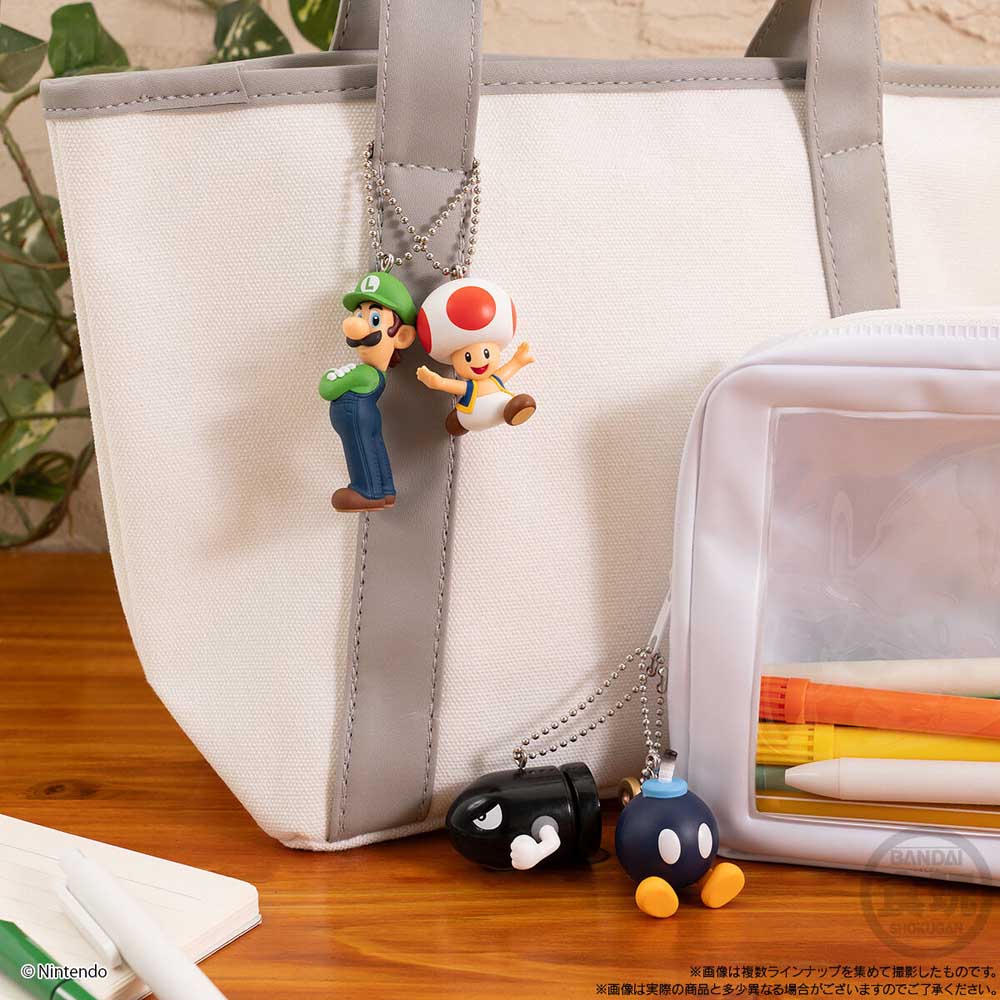 Super Mario Bros. - Mascot Charm Keychain Blind Bag (Single Bag) - Toys ...